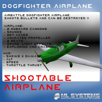 Second Life Marketplace - Battle Flyer [green] [bxd]